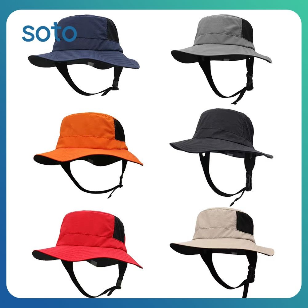 Beach Surf Cap Mesh Breathable Sun Hat Upf50+ Summer Outdoor Fishing ...