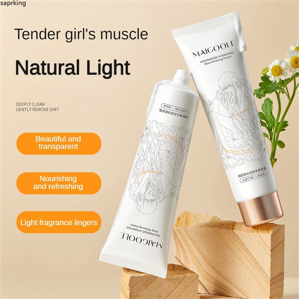 Maigoole Niacinamide Body Cream Whitening Moisturizing Brightening Body ...