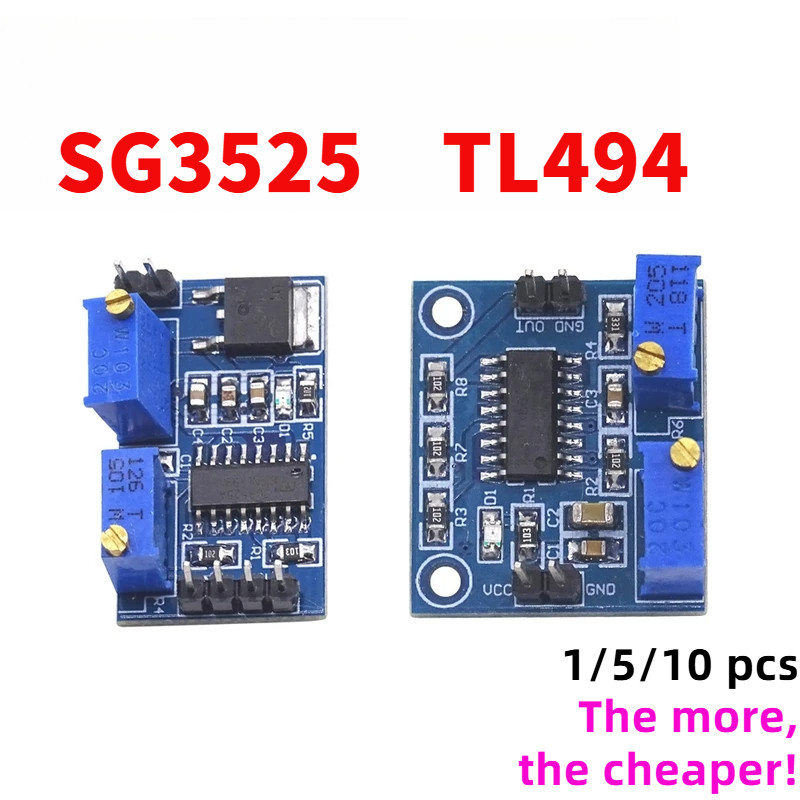 10pcs/2pcs TL494 SG3525 PWM Controller Module Adjustable Frequency Control Board Module Diy ...