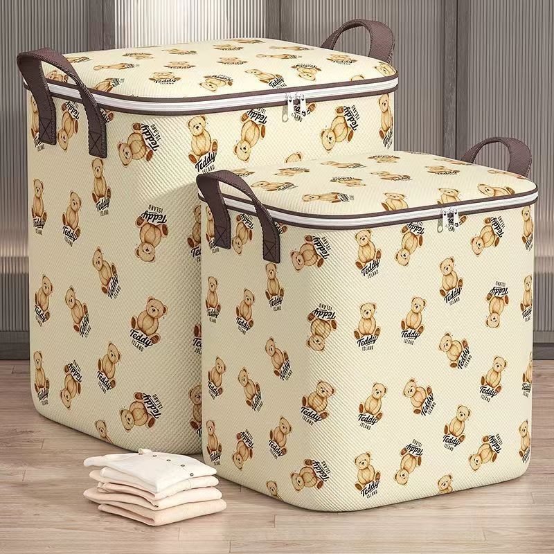 Teddy Bear clothes and blankets folding cloth storage bags for ...