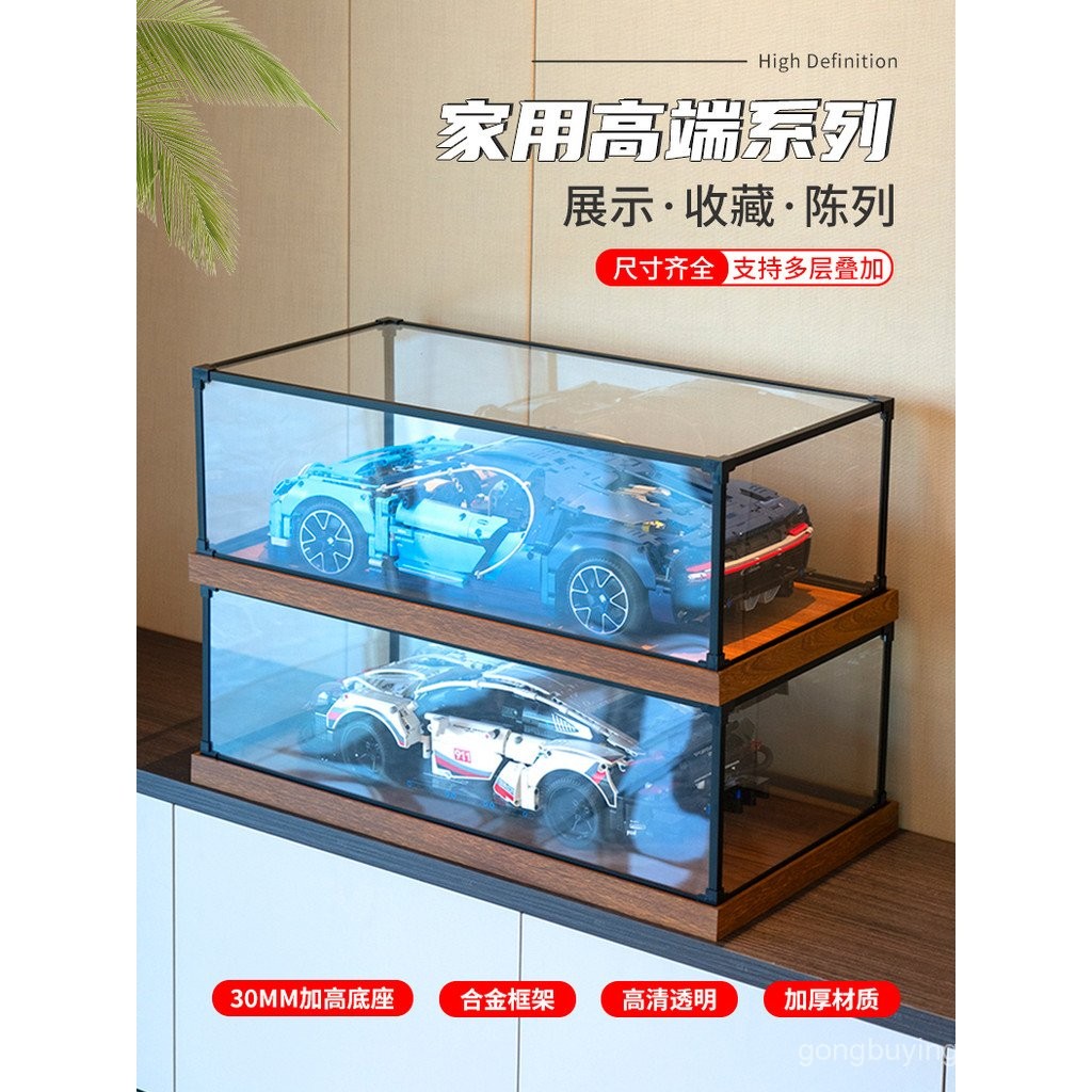 Grid Blind Box Storage Display Stand Lego Figure Rack Transparent ...