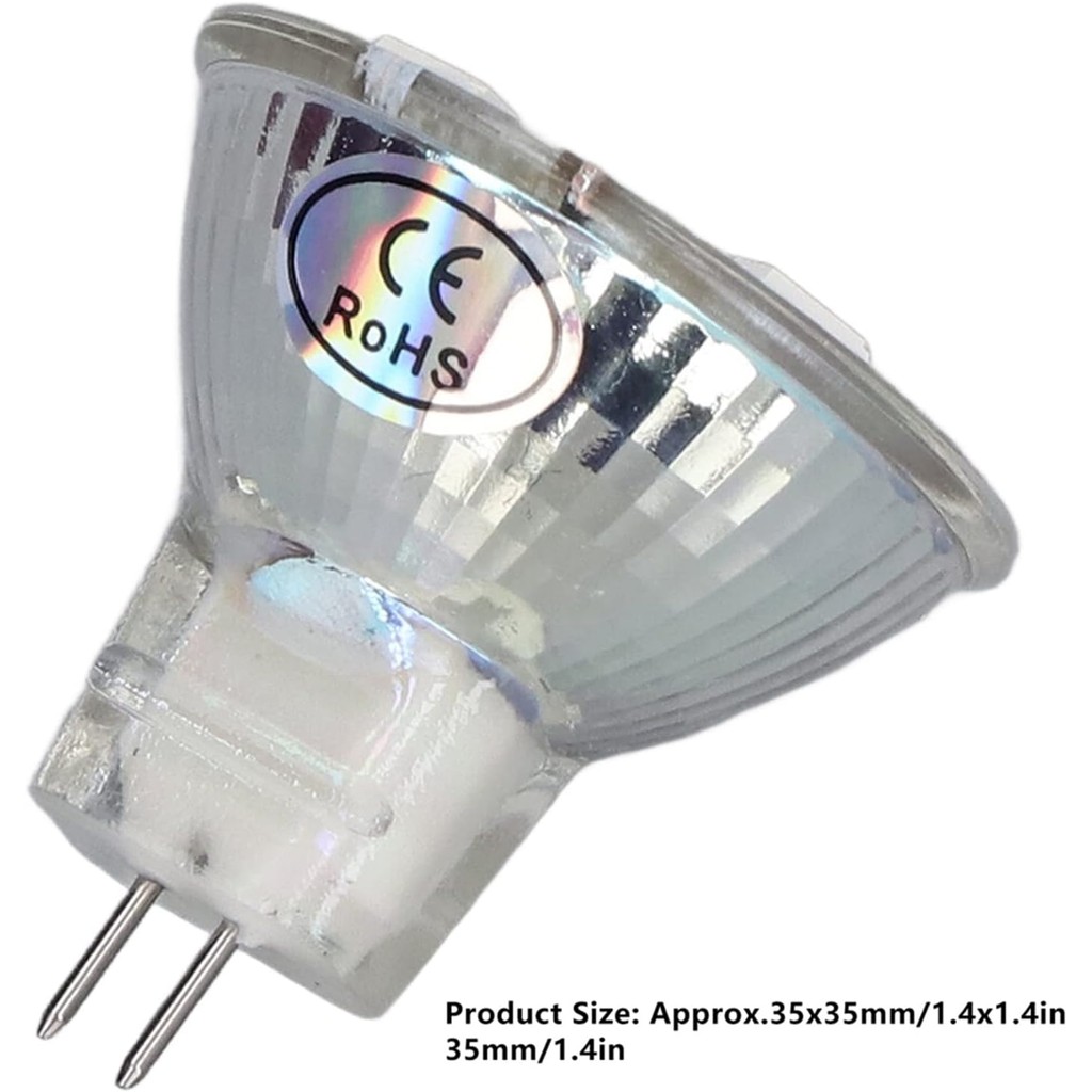 Pack of 4 LED Bulbs,plplaaoo LED Halogen Replacement Bulbs 2 Pin ...