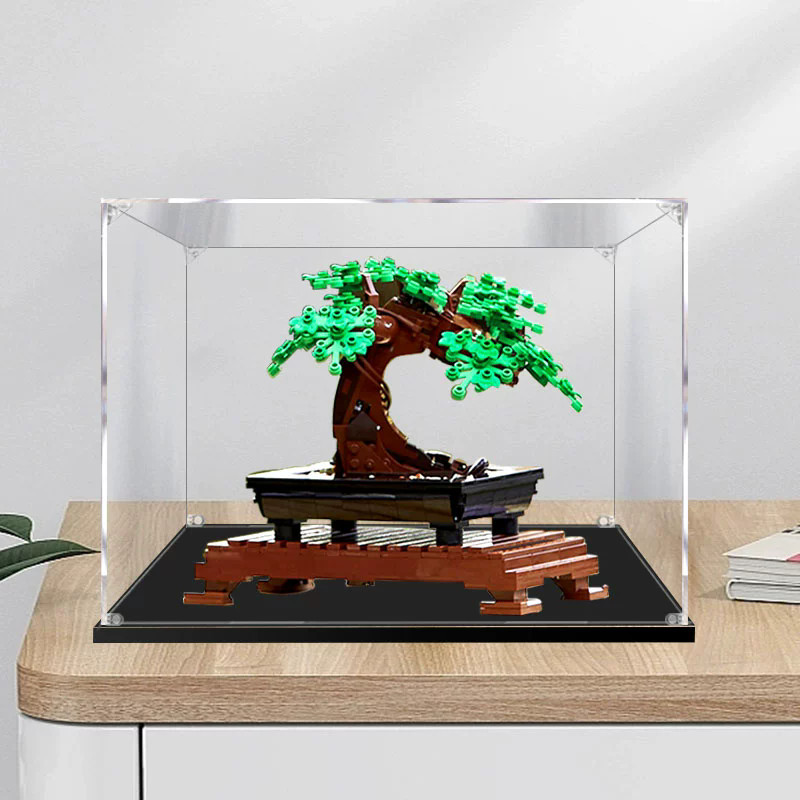 Lego Acrylic Display Box MY | For 10281 Bonsai Tree, Popmart Labubu ...