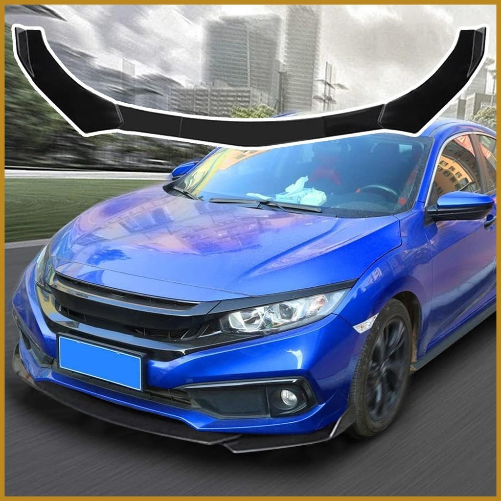 Car Front Bumper Lip Splitter Adjustable Front Bumper Splitter Front ...
