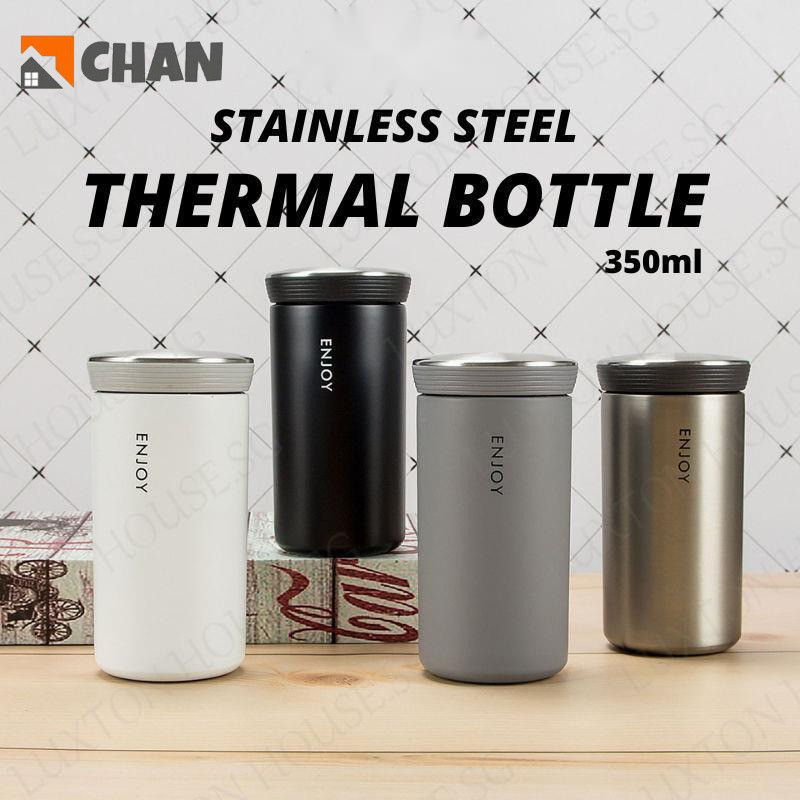 350ml Thermal Flask Coffee Mug Stainless Steel Thermal Tumbler Cup Mini Cup 304 Portable Ice Cup ...