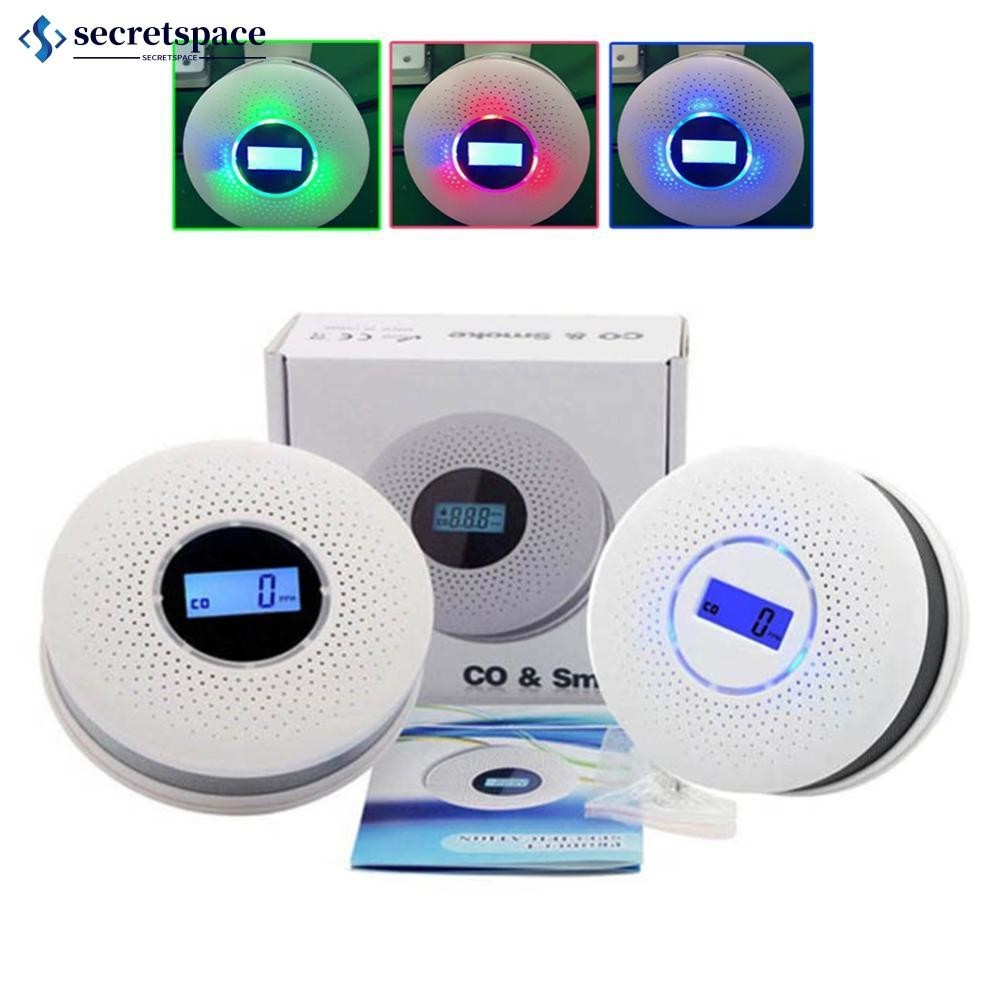 SECRETSPACE Poisoning Smoke & Carbon Monoxide Detector Combination ...