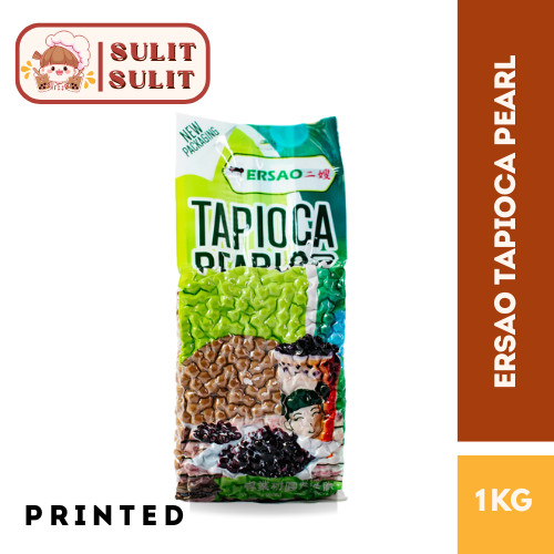 Ersao Tapioca Black Pearl/ Pink Pearl/ Plain Packaging/ Boba Pearls ...