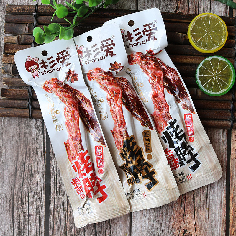 Shan AI Roast Long Chicken Neck Spicy Chicken Neck Braised Cooked ...