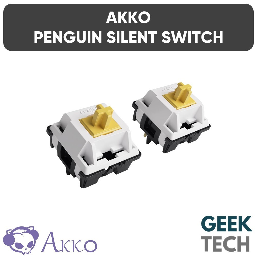 AKKO Penguin Silent Tactile Switch For Mechanical Keyboard | Shopee ...