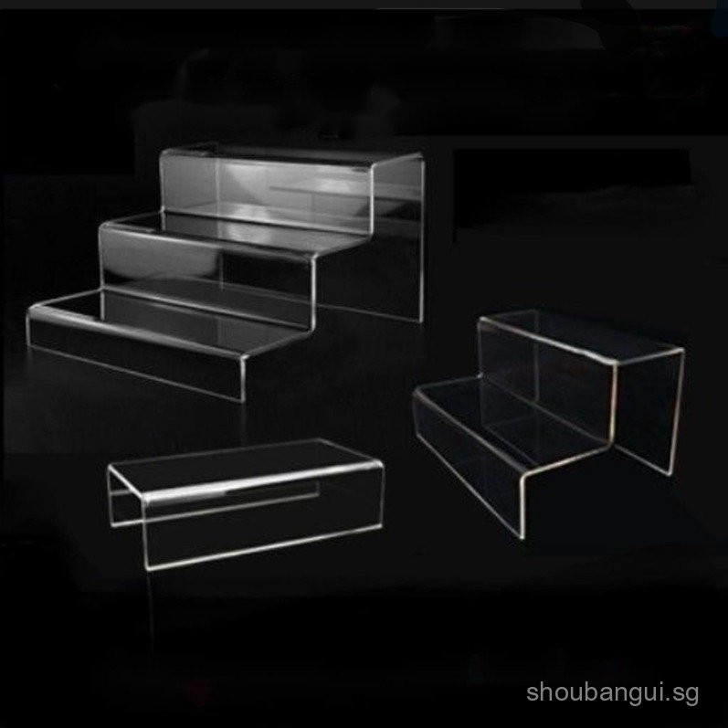 【In stock】3MM Acrylic U Type Transparent Storage Rack Perfume Jewelry ...