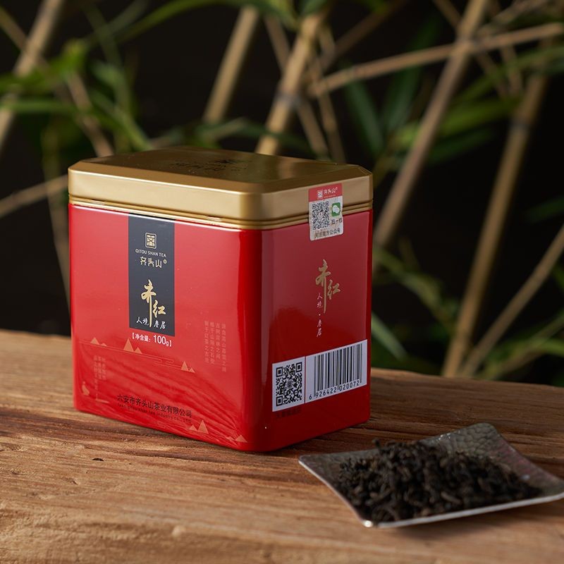 红茶祁门红高山茶叶100克特级香甜香罐装小包装春季红茶叶Red Tea Qimen Red Mountain Tea 100g Special ...