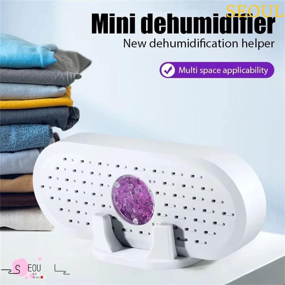 SEOUL Electric Dehumidifier, Reusable Visible Mini Air Dryer, Cycle ...