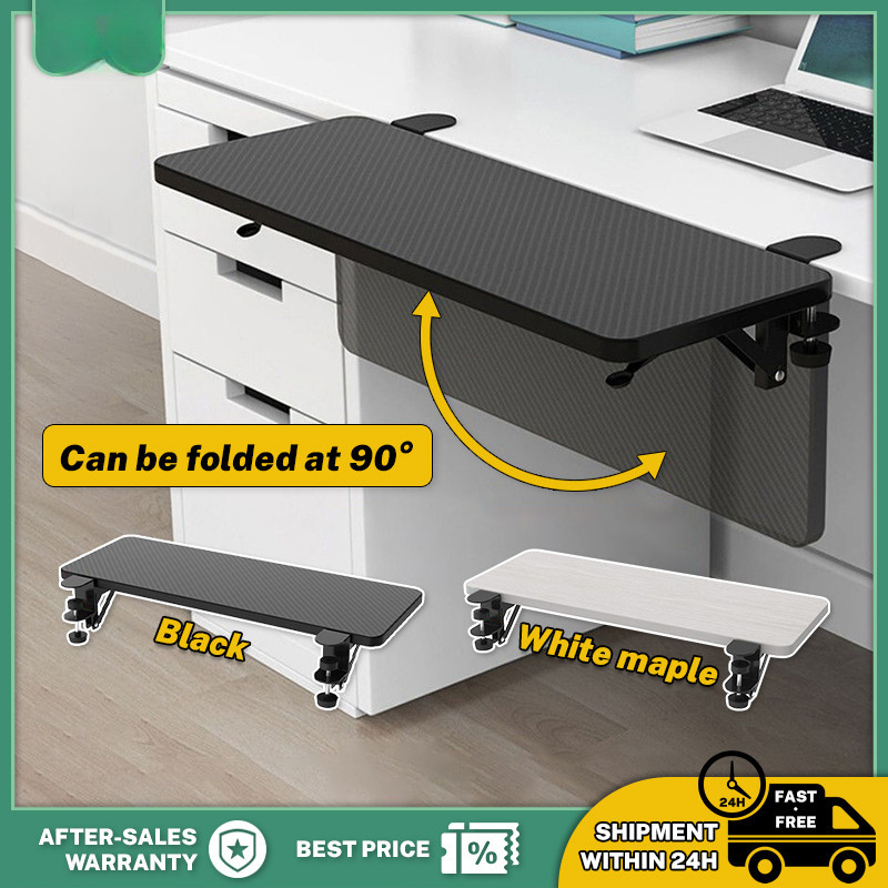 table extension board shelf Computer desktop extension board table side ...