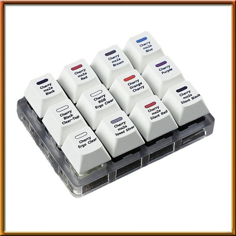 [chasoedivine.] Cherry MX2A Key Switch Tester 12-Key Mechanical ...