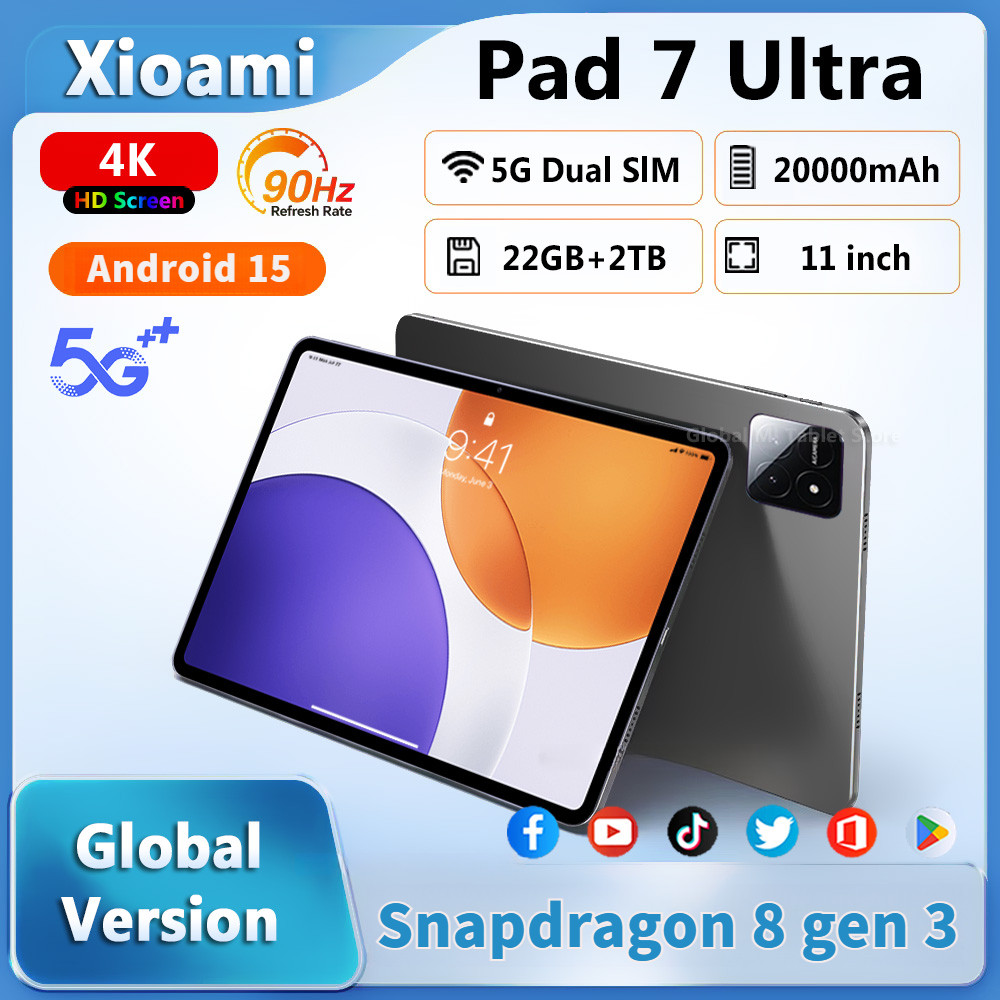 2026 Global New Version MI Pad 7 Ultra Original Android 15 22TB 1TB 2TB ...