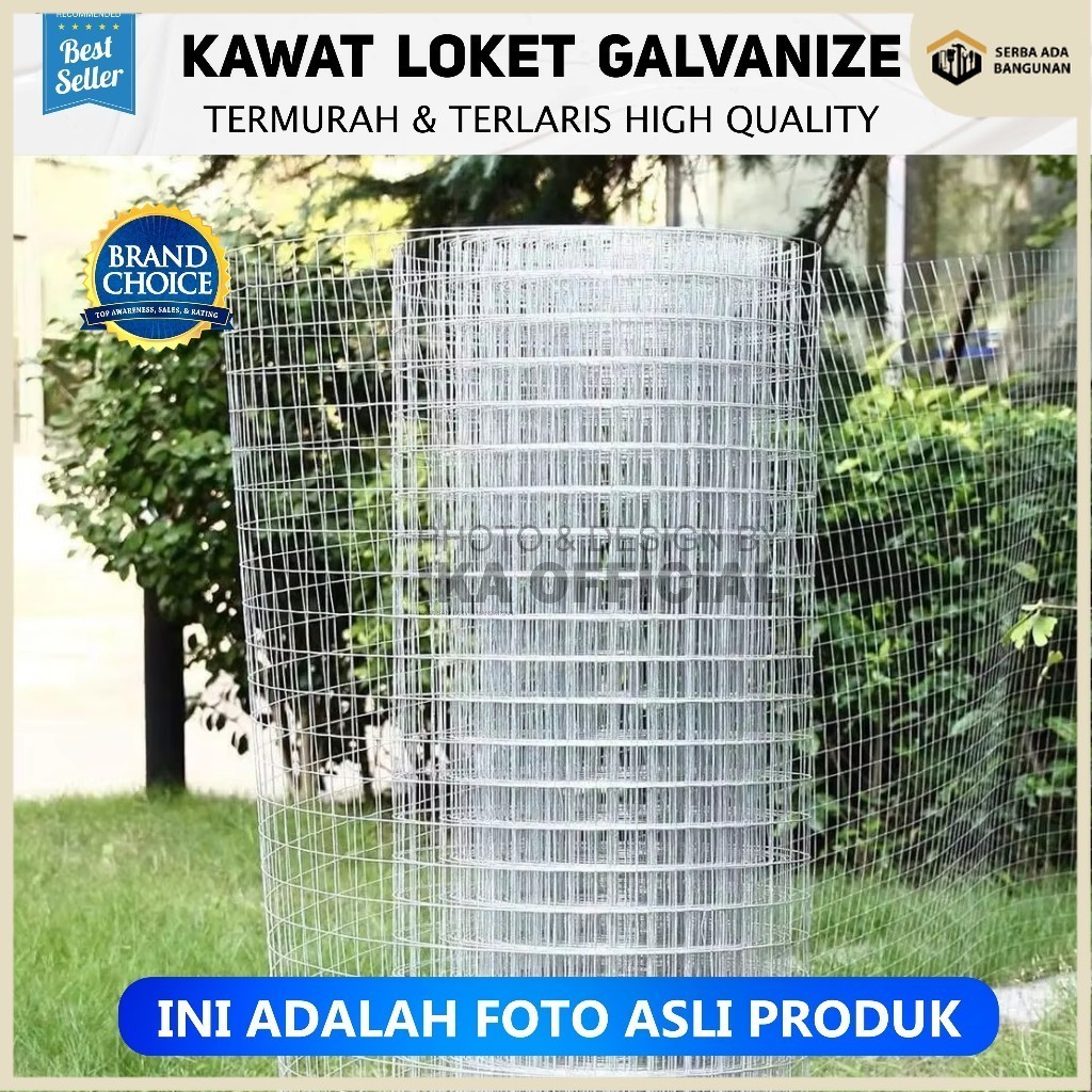 SAB 1 ROL Galvanized Counter Wire (White) BWG 1/2 inch | Kawa tGalvanis ...
