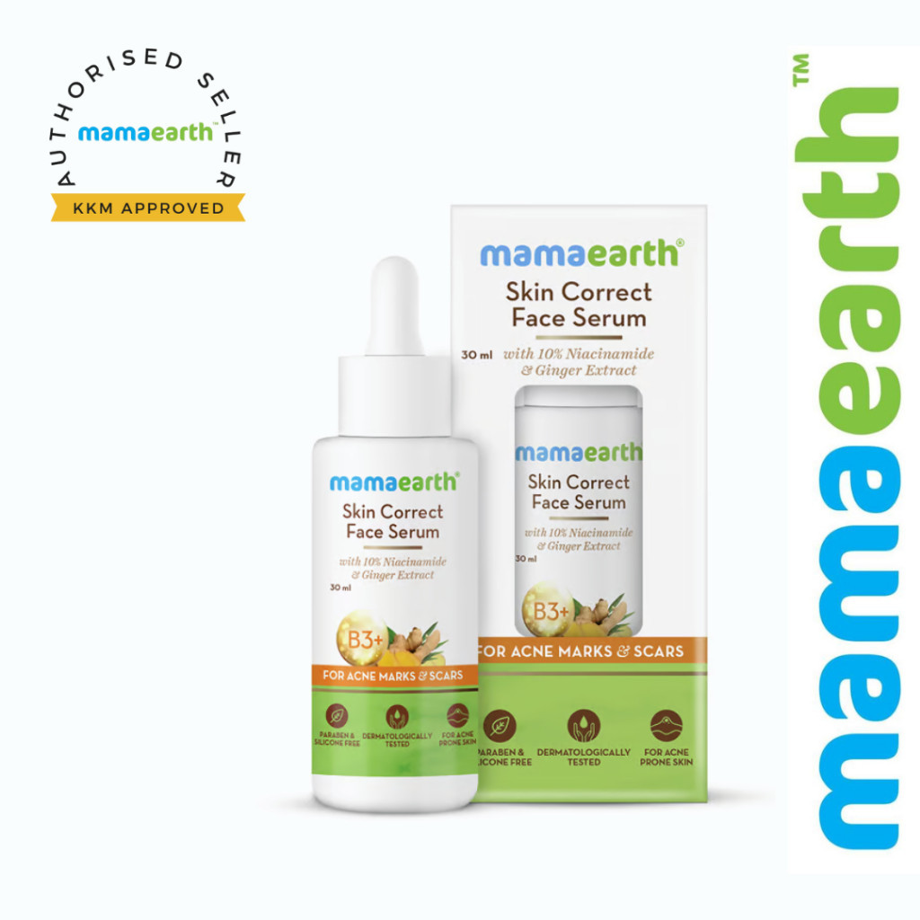 Mamaearth Skin Correct Face with Niacinamide and Ginger Extract for ...