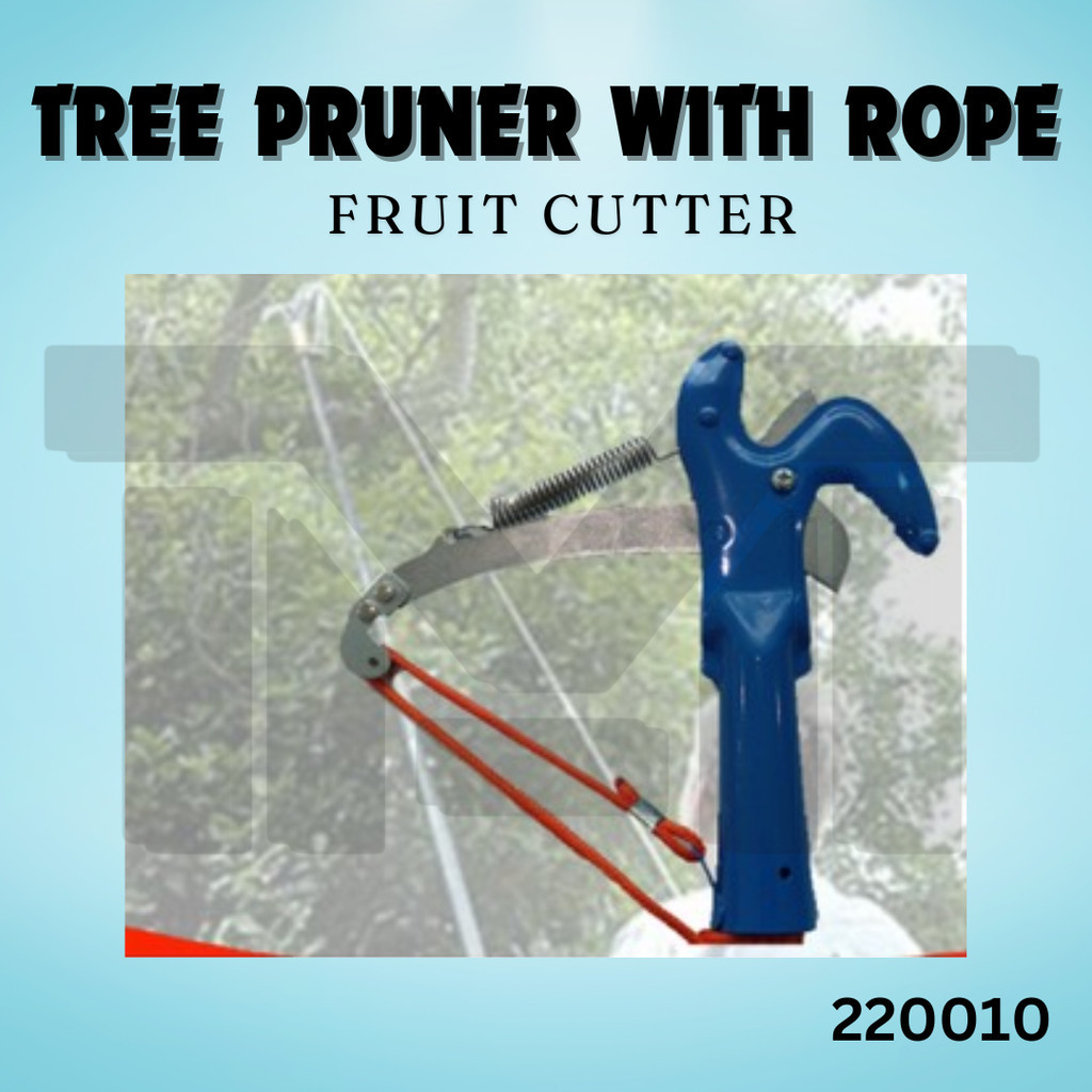 2 WAY HIGH QUALITY TREE PRUNER WITH ROPE(FRUIT CUTTER) | Shopee Singapore