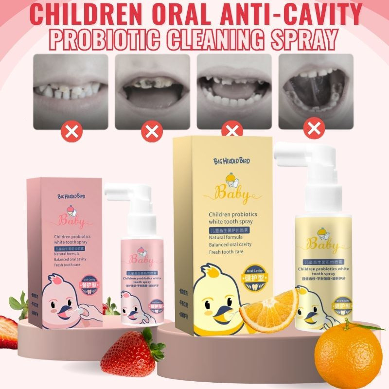 Children's oral anti-cavity probiotic spray for 1-12 Years Old Kids Low ...