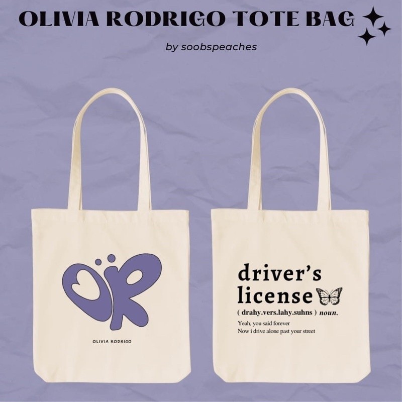 OLIVIA RODRIGO TOTE BAG 1EEY | Shopee Singapore