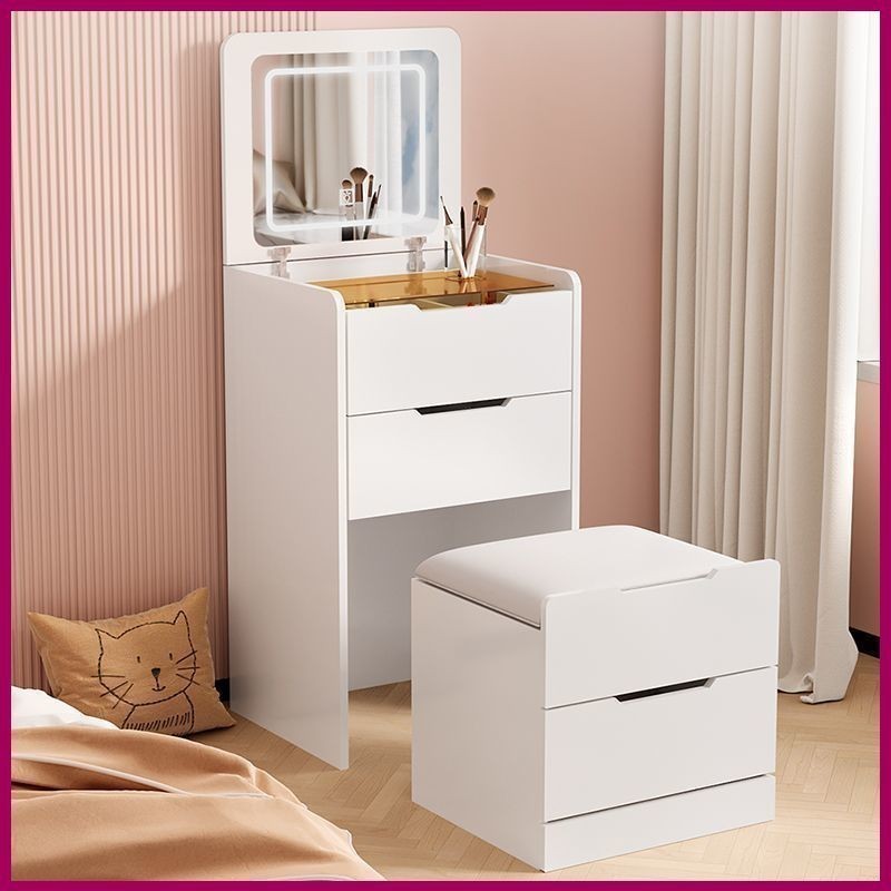 Dressing Table New Multifunctional Can Flip Cover Vanity Table Simple ...