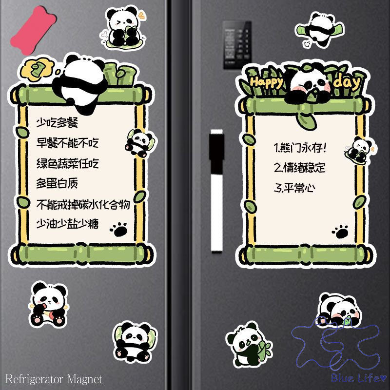 Cute Magnetic Refrigerator Magnets Creative Whiteboard Notes Stickers ...