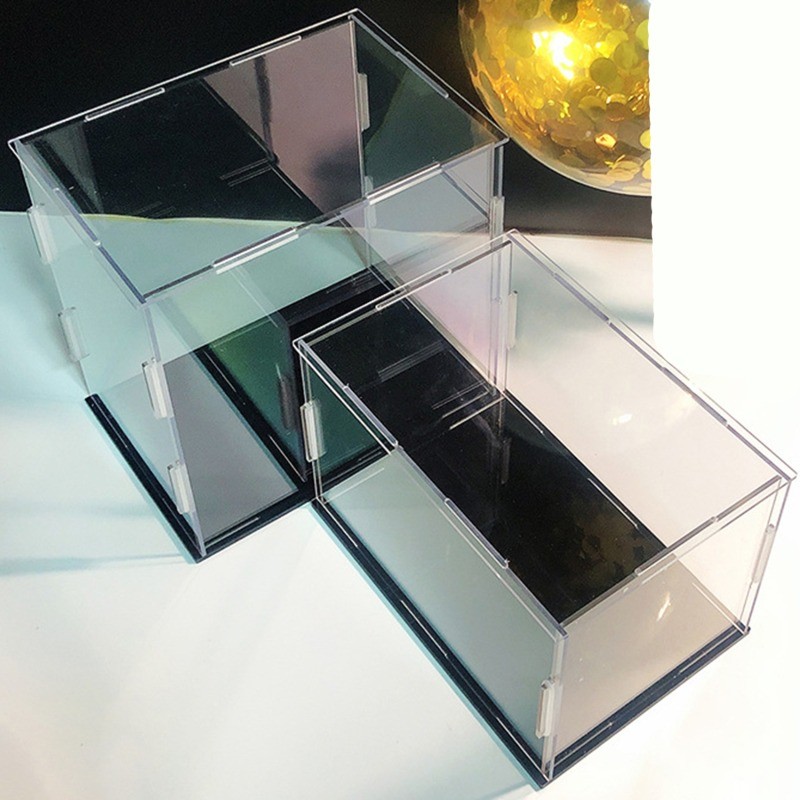Acrylic Display Case Transparent BoxesStorage Organizer Dustproof Box ...