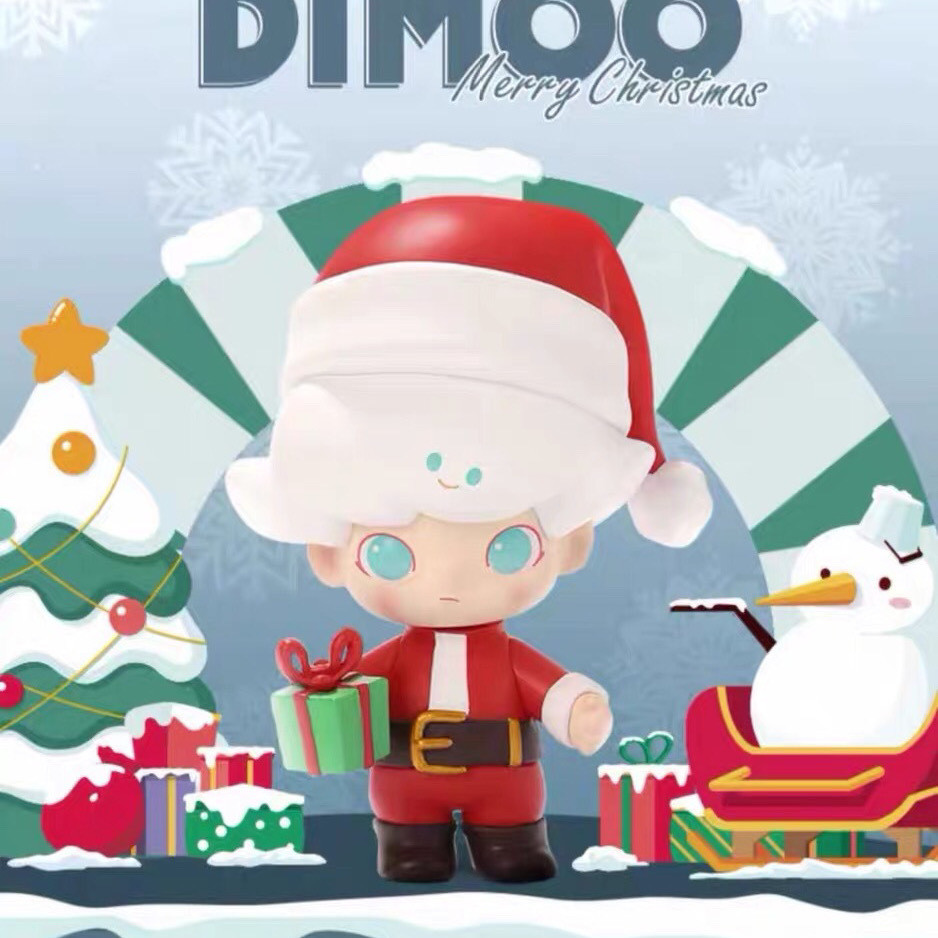 Popmart POPMART DIMOO Christmas Series Mystery Box DIMOO Christmas ...