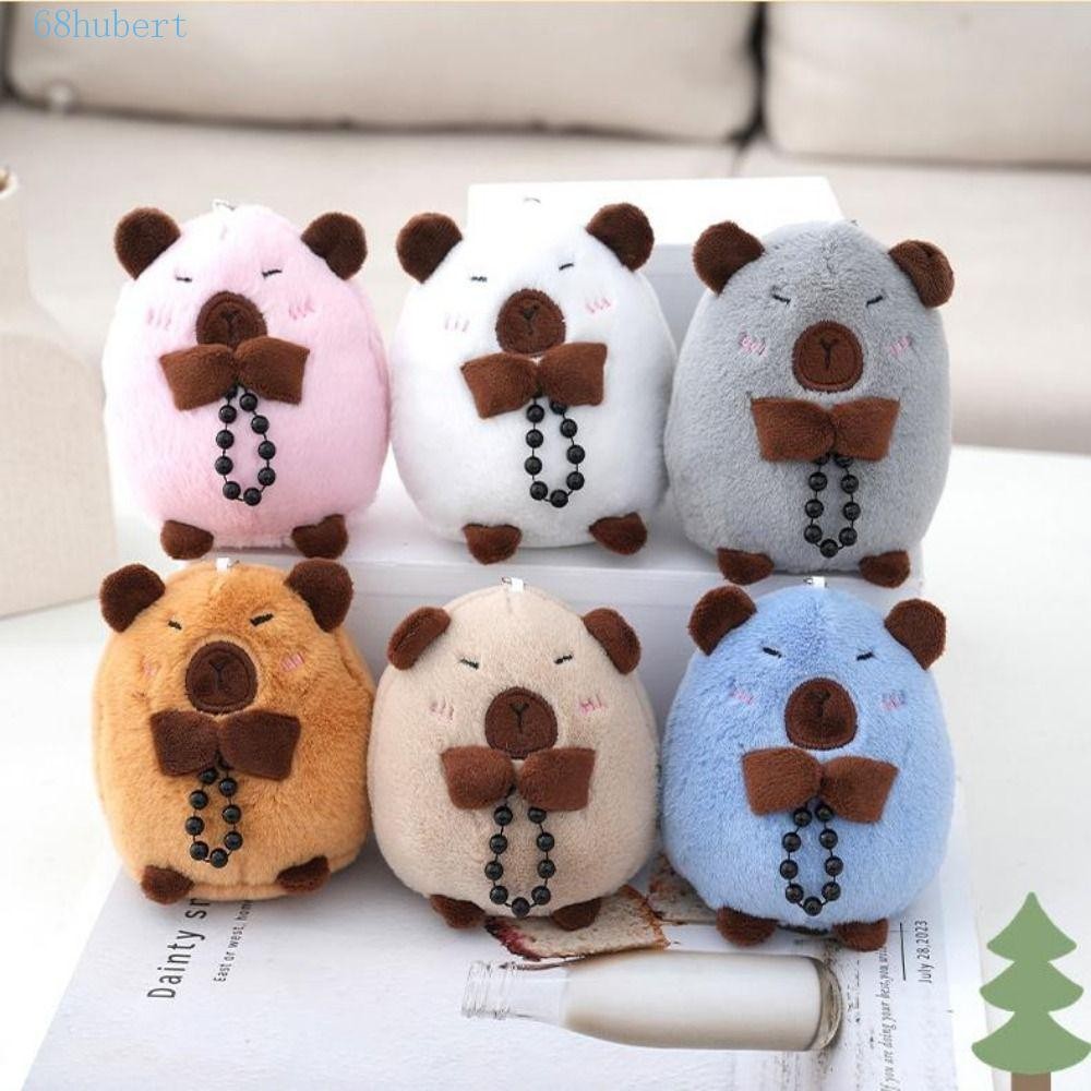 HUBERT Bead Capybara Plush Keychain, Bead Animal Capybaras Capybara ...