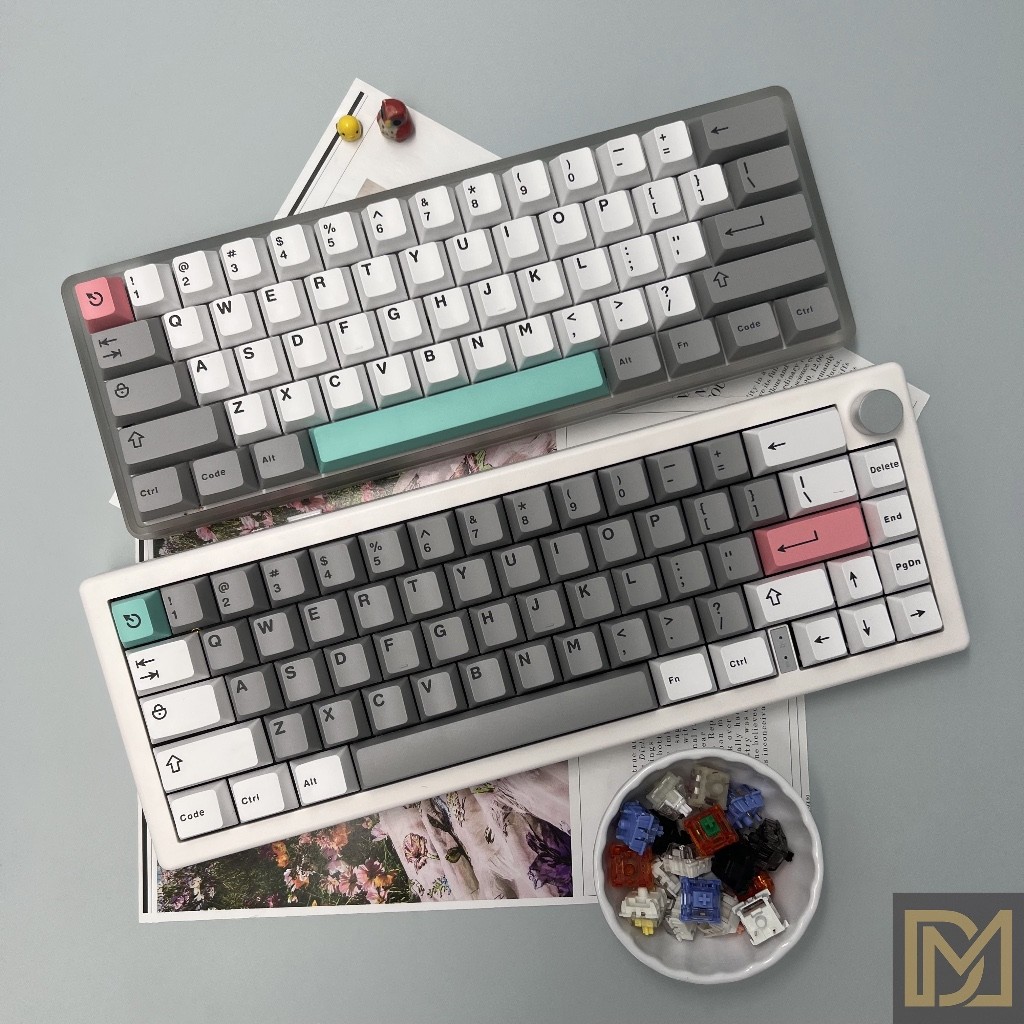 [LOCAL STOCK] Modern Dolch Light Keycap ABS Double Shot Cherry Keycaps ...