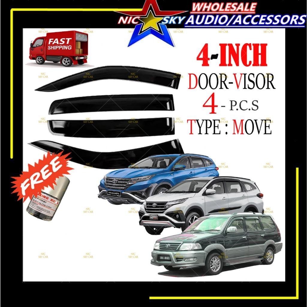 Air Press Unser Window Tingkap kereta unser Door Visor Toyota Rush ...