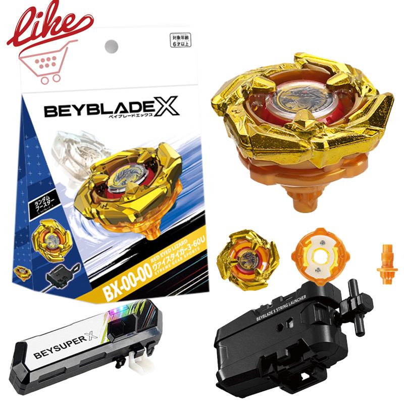 Beyblade X BX00-00 Dranzer Spiral BX00-1 Bey Xtreme with Launcher Led ...