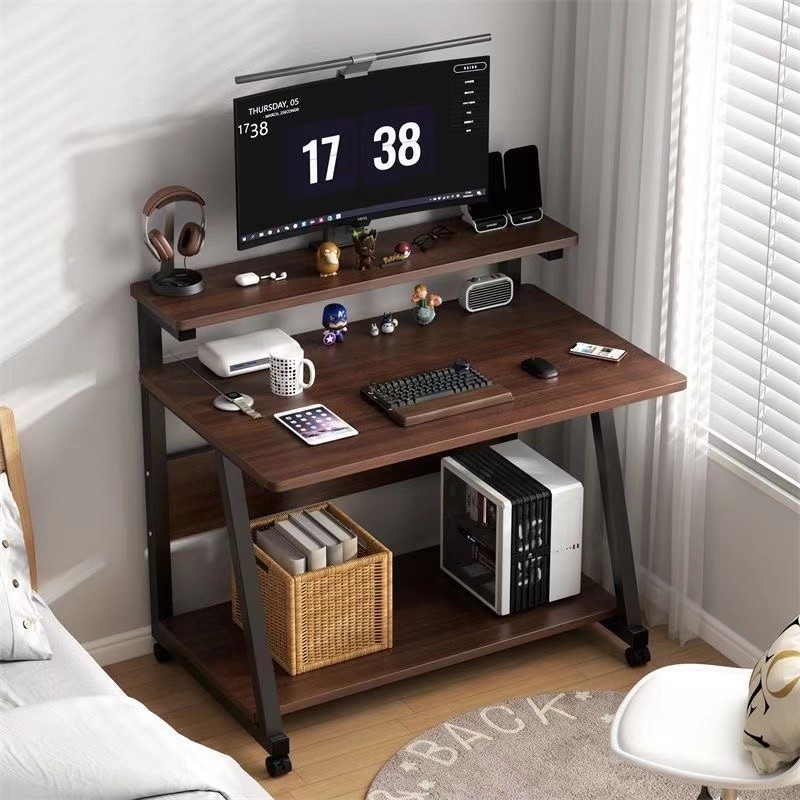 Computer table Movable single person table Learning table small unit ...