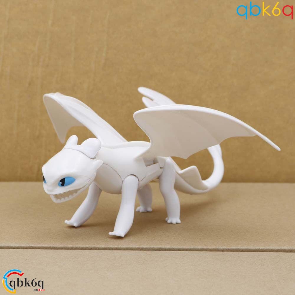 QBK6Q How To Train Your Dragon Light Fury Home Ornaments Model Toys ...