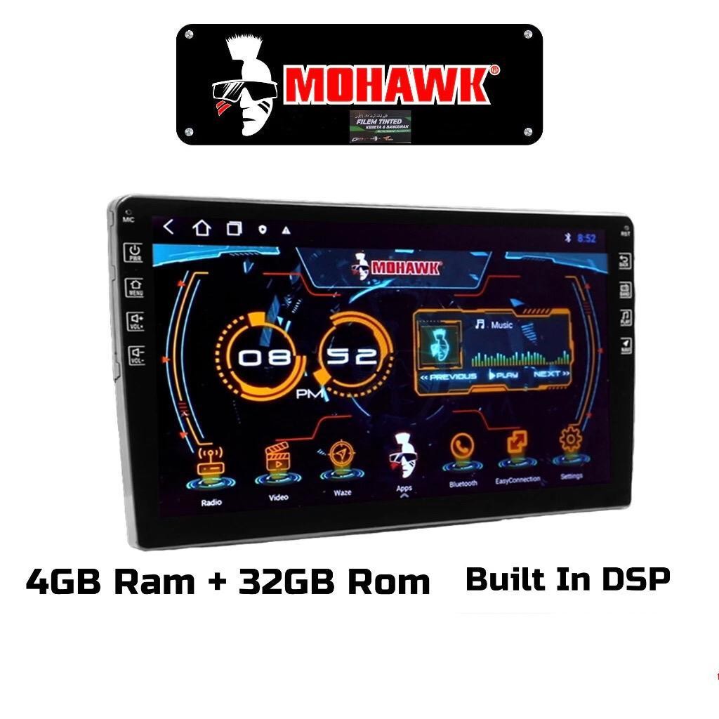 Mohawk Car Android Player QLED 4+64GB Plug n Play Perodua Proton Honda ...