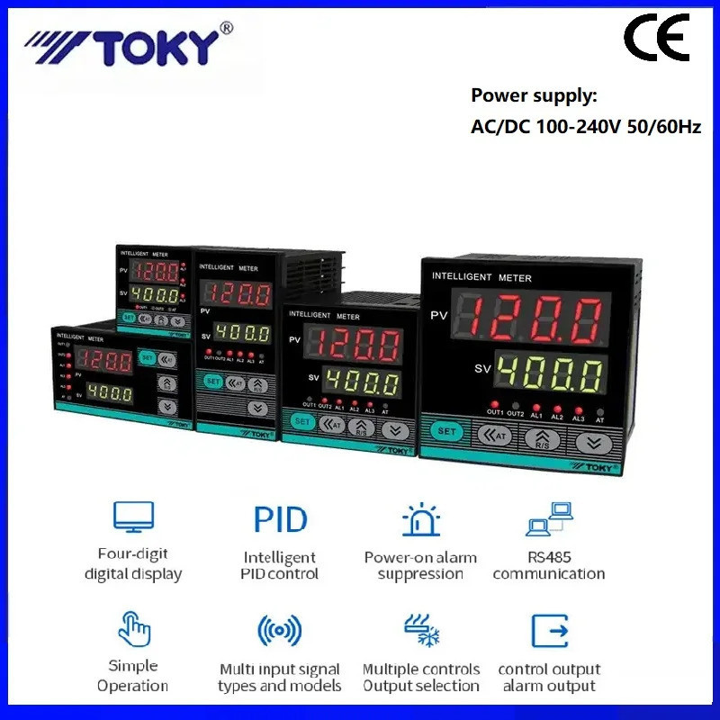 High resolution Intelligent Temperature Control Meter PID High ...