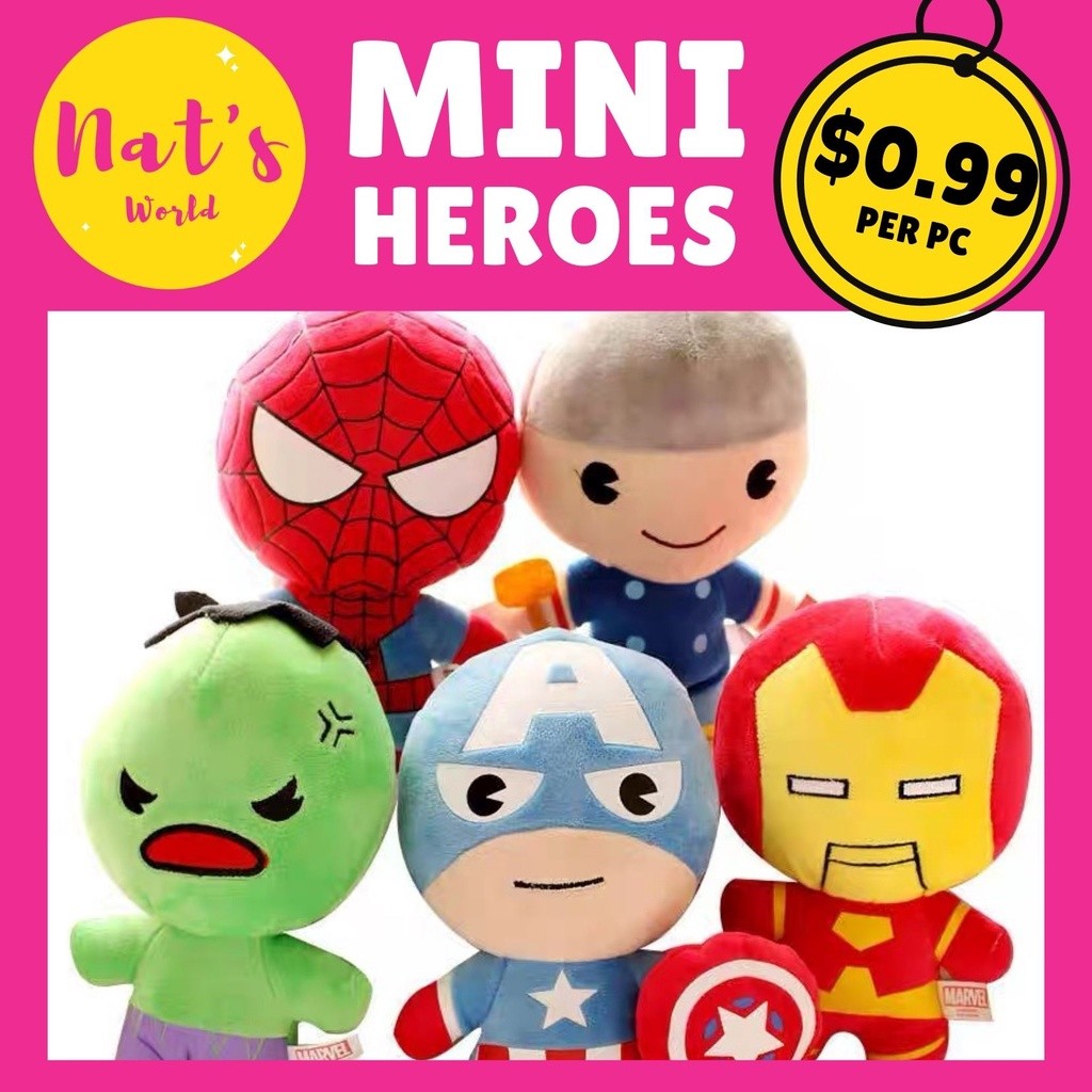 Claw Machine Mini Doll Cartoon Grabber Dolls Plush Kids Boy Girl Toy ...