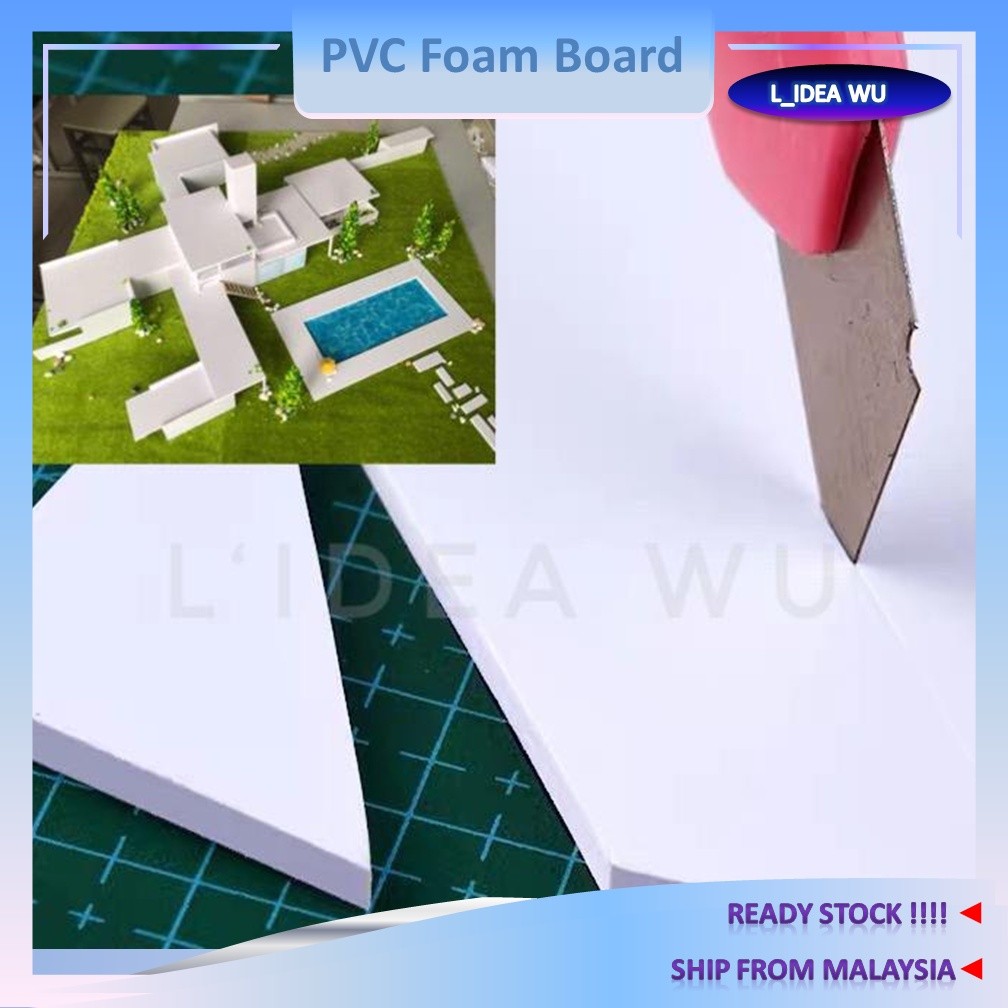 A6, A5, A4, A3 White PVC Foam Board Replace wood 3mm/5mm Waterproof ...