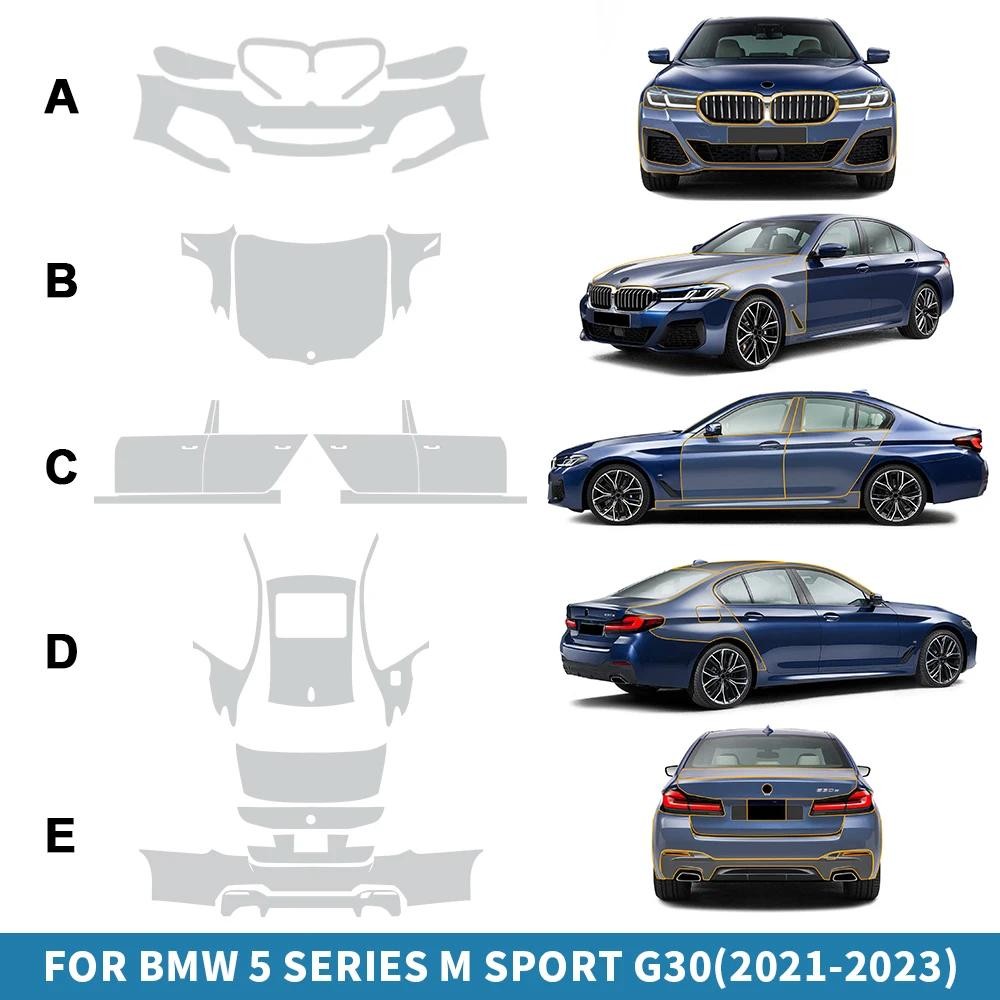 AIRSPEED PPF TPU for BMW 5 Series G30 M Sport 2021 2022 2023 Paint ...