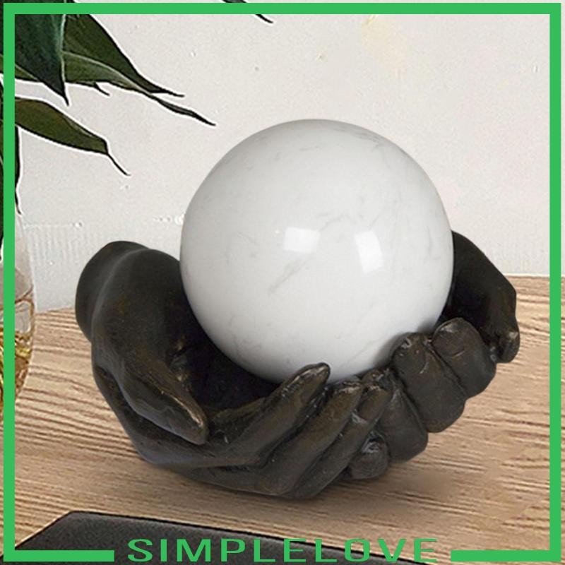 [Simple] 4inch Decorative Marble Ball Aesthetic Modern Ball Tabletop ...