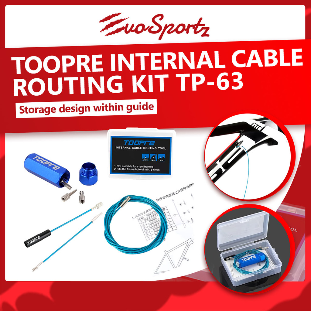 Toopre Internal Cable Routing Kit TP-63 | Bike Frame Brake Cable Guide ...