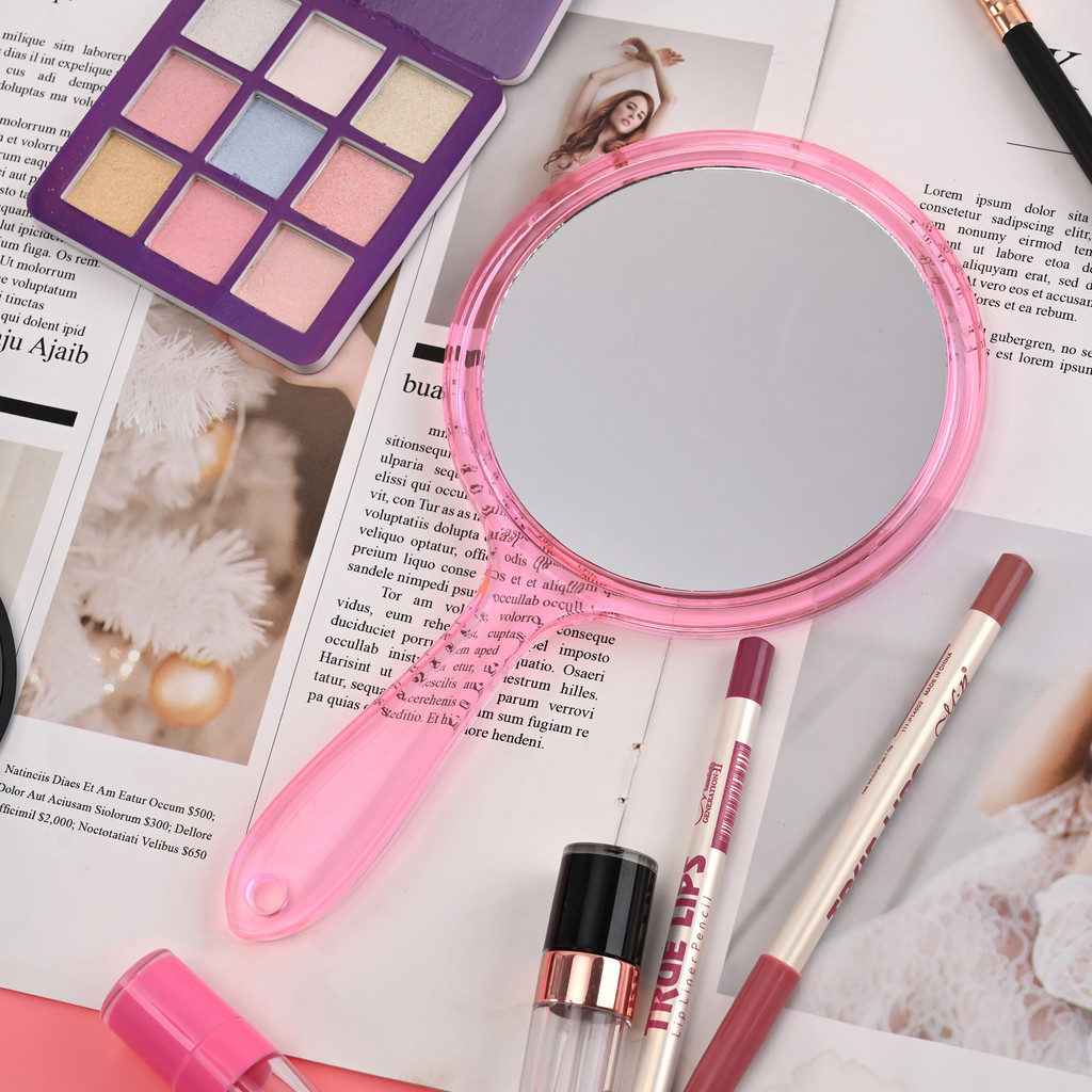 Hand Mirror Double-Sided Handheld Mirror 1X/3X Magnifying Mirror with ...
