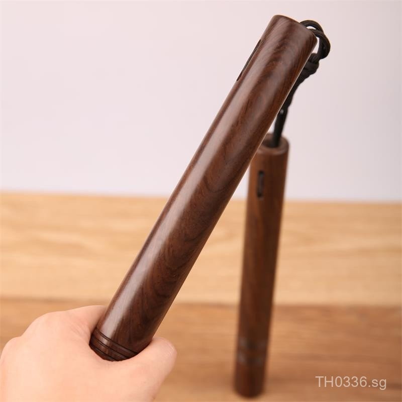 Practical Nunchaku Double Section Stick Practice Stick Yiling Solid ...