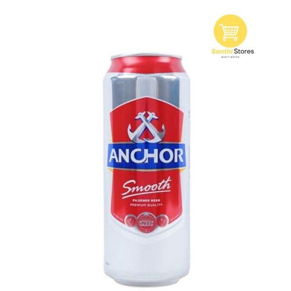 Anchor Smooth Pilsener Beer 500ml | Shopee Singapore
