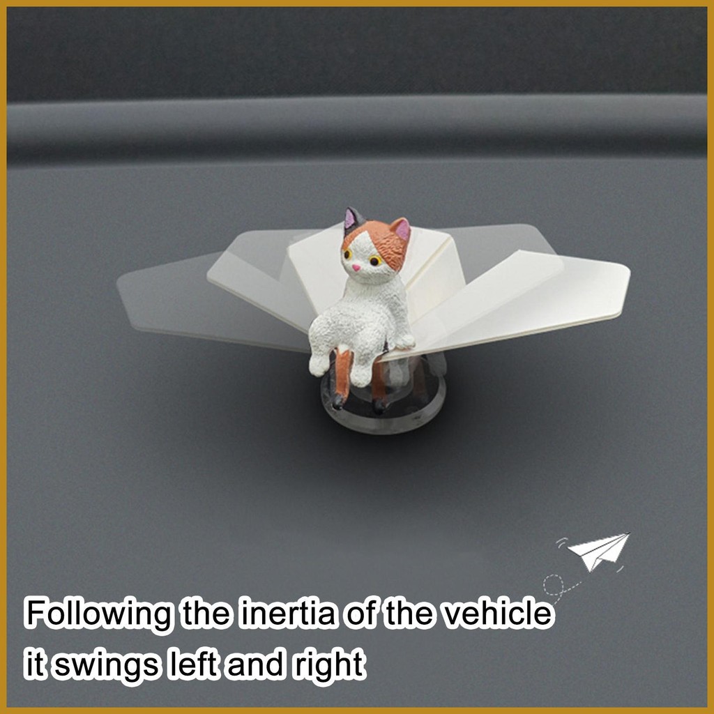 Car Figures For Dashboard Rotatable Cute Car Interior Ornaments ...