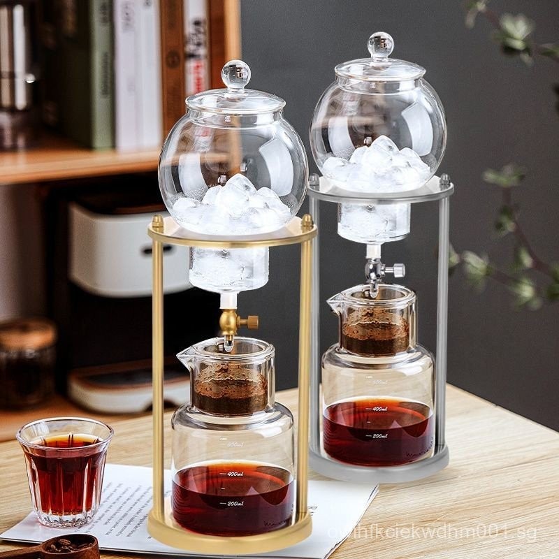 Ice Drip Coffee Pot Cold Extraction Drip Ice Extraction Coffee Glass ...