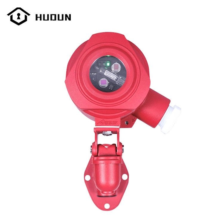 Point Infrared Flame Detector Three-band infrared flame detector Red UV ...