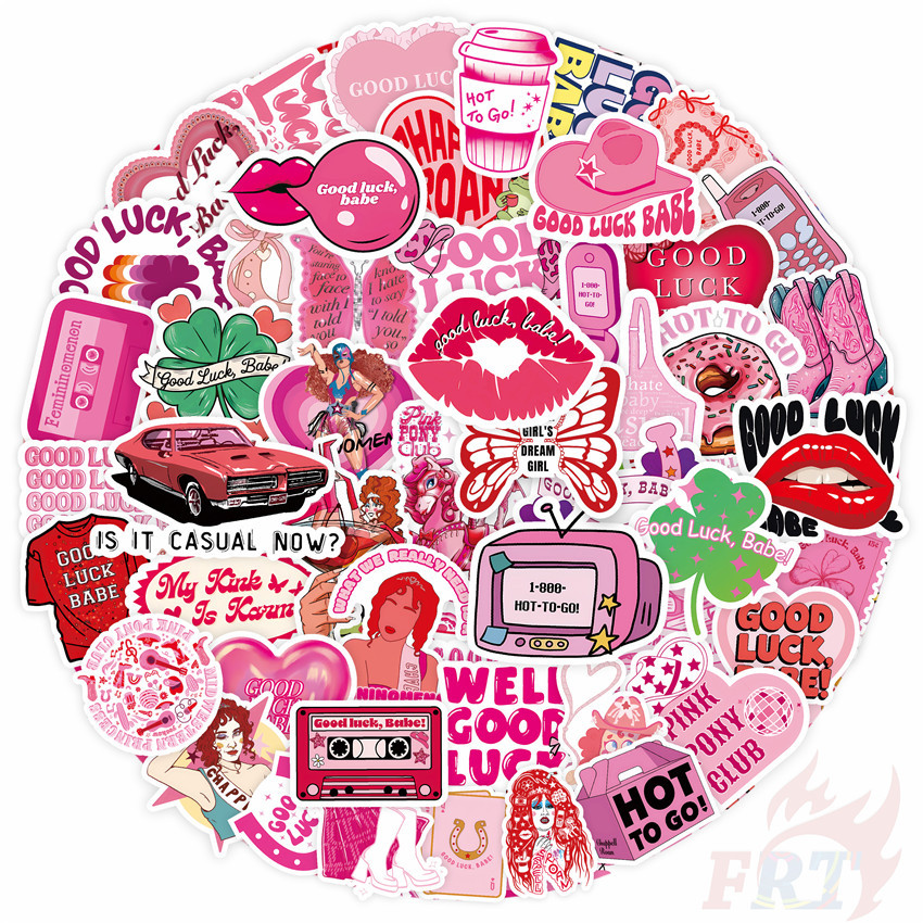 100Pcs/Set Chappell Roan . ♬ Pink Music Album Stickers DIY Fashion ...
