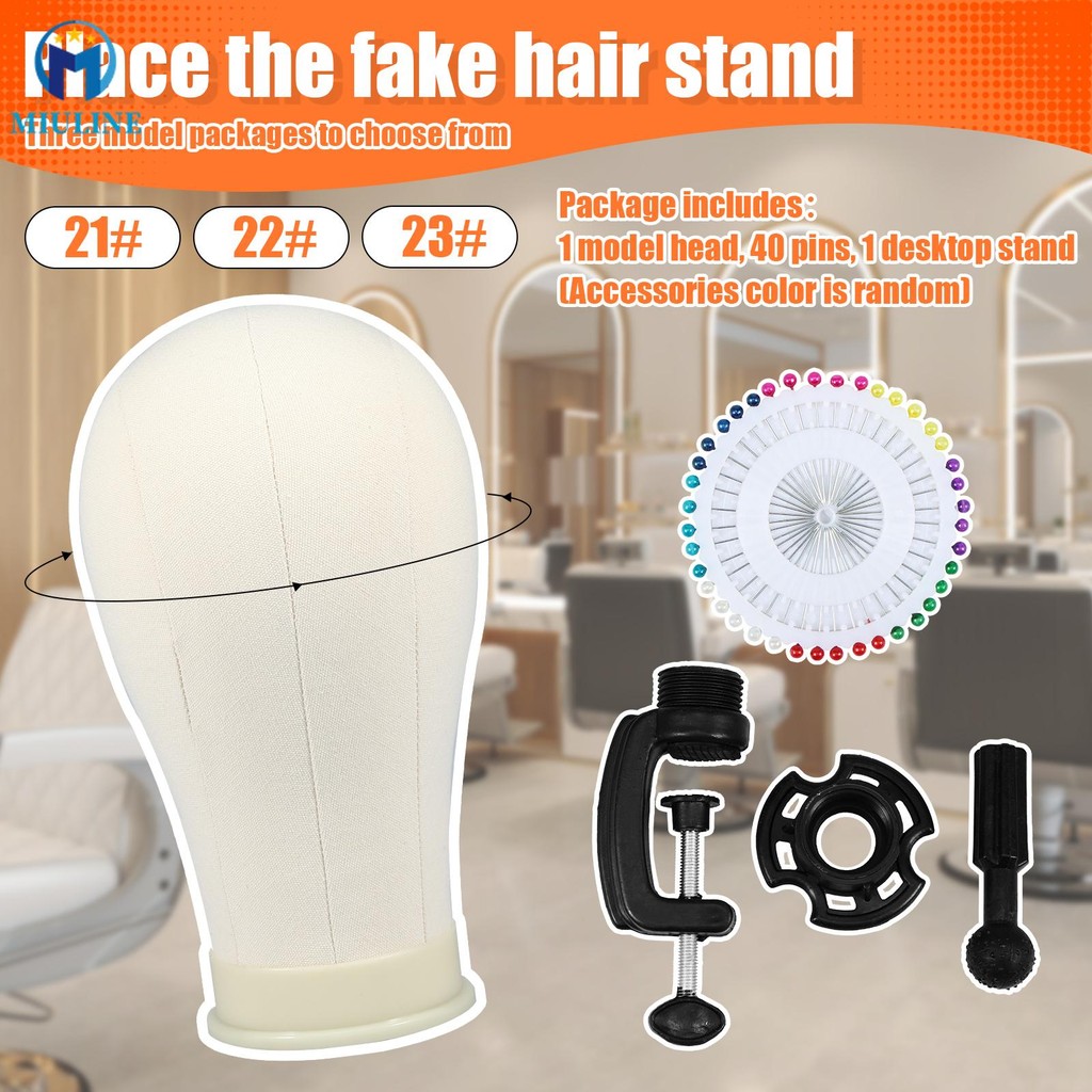 Enduring Head Wig for Styling Sturdy Wig Styling Stand Multipurpose Wig ...
