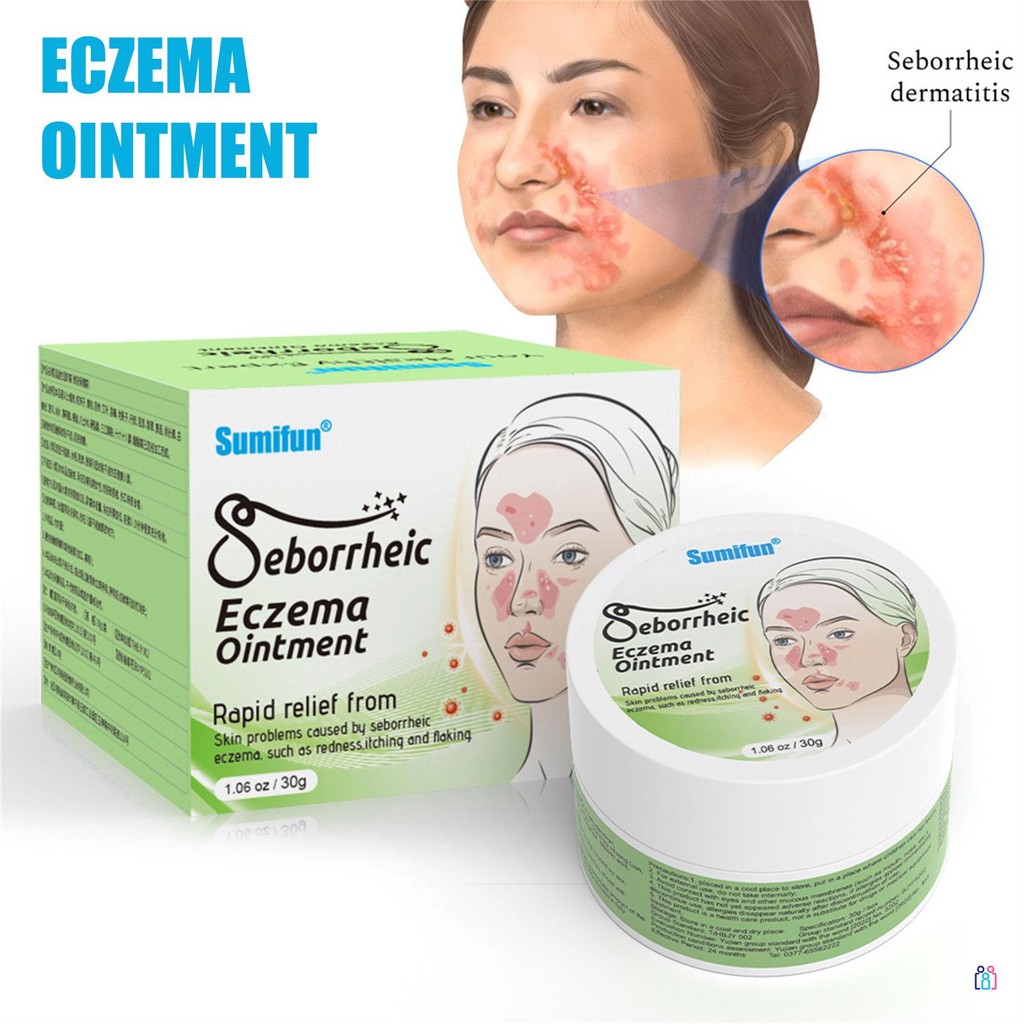 30g Seborrheic Eczema Ointment Fast-Acting Treatment Seborrheic Relief Cream for Seborrheic ...